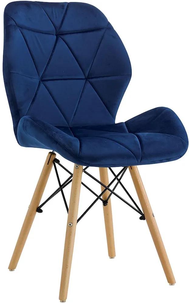 Skandinávská židle LIOTTE BIG modrá