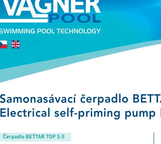 Badu Bazénové čerpadlo Bettar Top S II 20 – 20 m³/h, 230 V