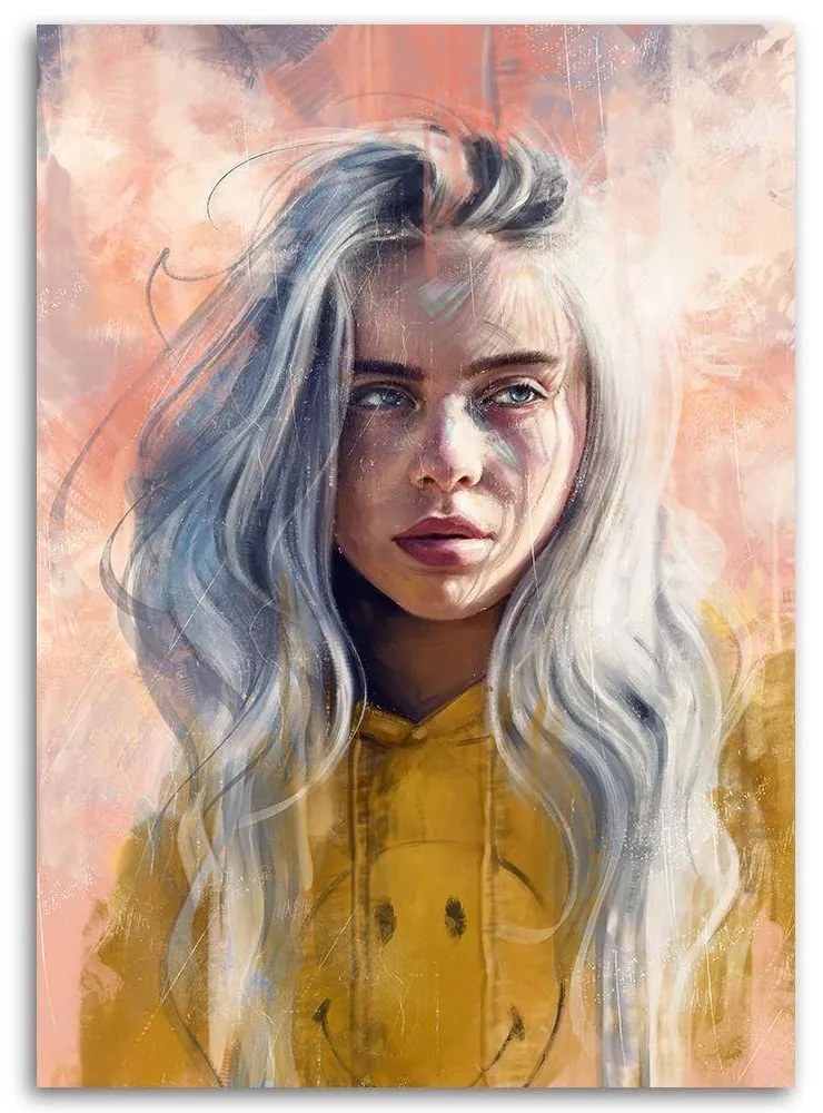 Gario Obraz na plátně Billie Eilish - Dmitry Belov Rozměry: 80 x 120 cm