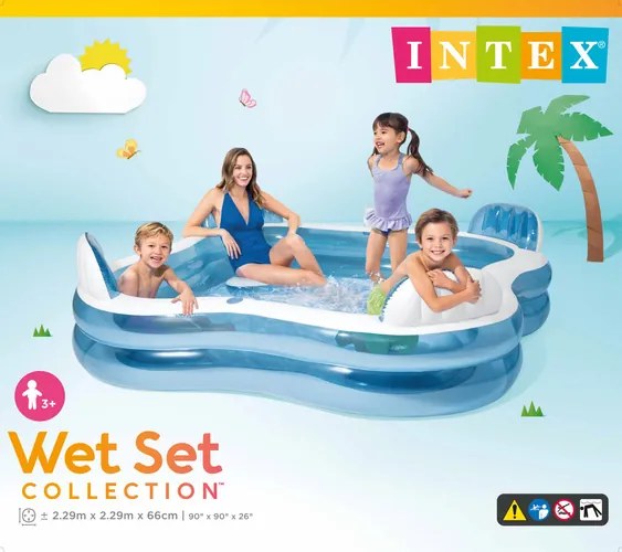Nafukovací bazén se sedátky INTEX 56475NP