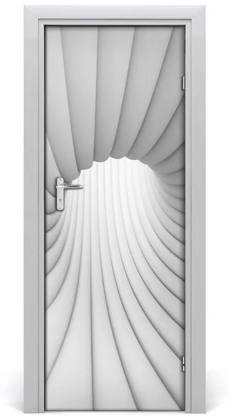 Samolepící fototapeta na dveře Abstrakce tunel 75x205 cm