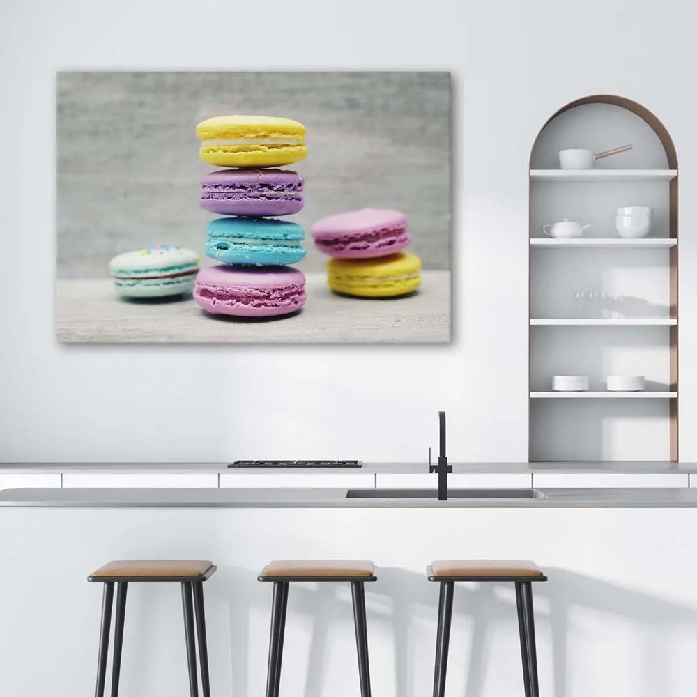 Gario Obraz na plátně Barevné hamburgery Rozměry: 60 x 40 cm
