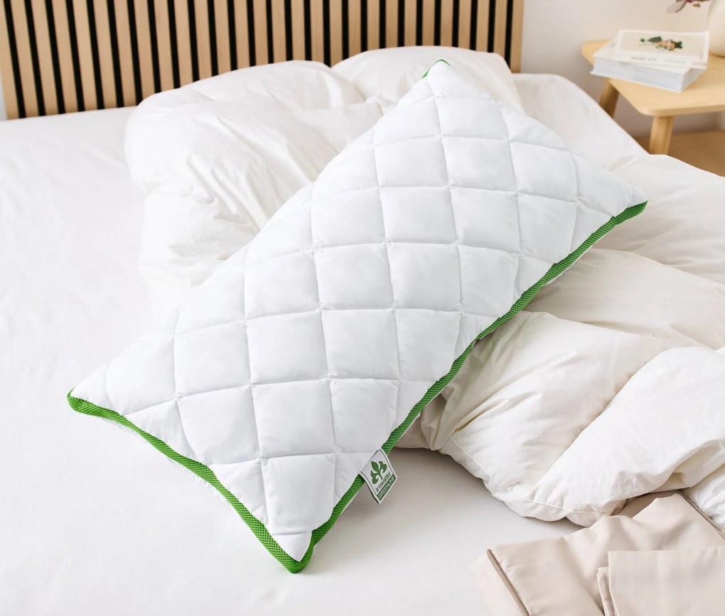Polštář irisette® greenline s klimatickým pásem, cca 90 x 70 cm