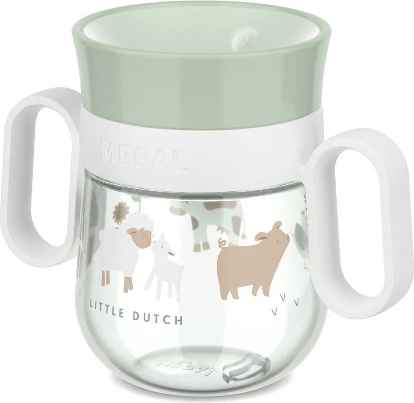 Plastová dětská jídelní sada 3 ks Little Farm by Little Dutch – Mepal