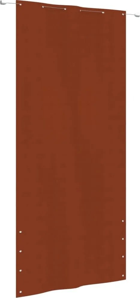 vidaXL Balkonová zástěna 120 x 240 cm oxfordská látka [148575] Barva: Červená