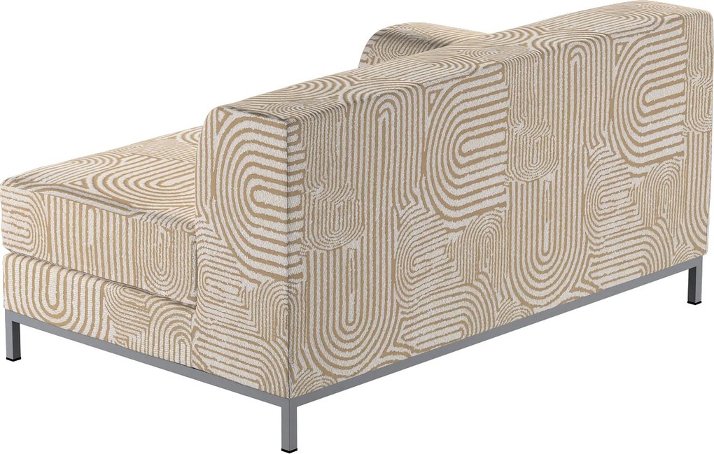 Potah na pohovku IKEA , levé provedení Kramfors 2-místná barva béžová látka pletený vzor, vzorované