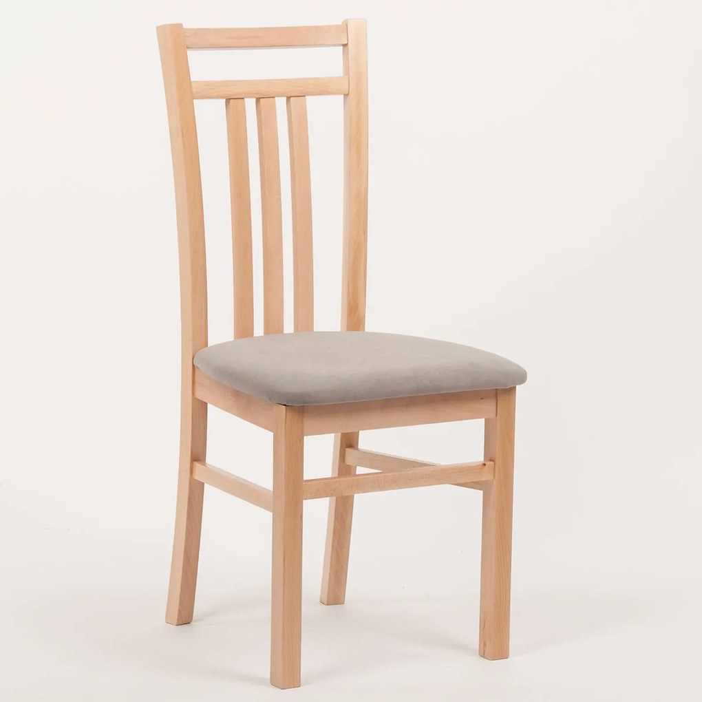 Stima Židle LOTY dub wotan VELVET terracotta 44