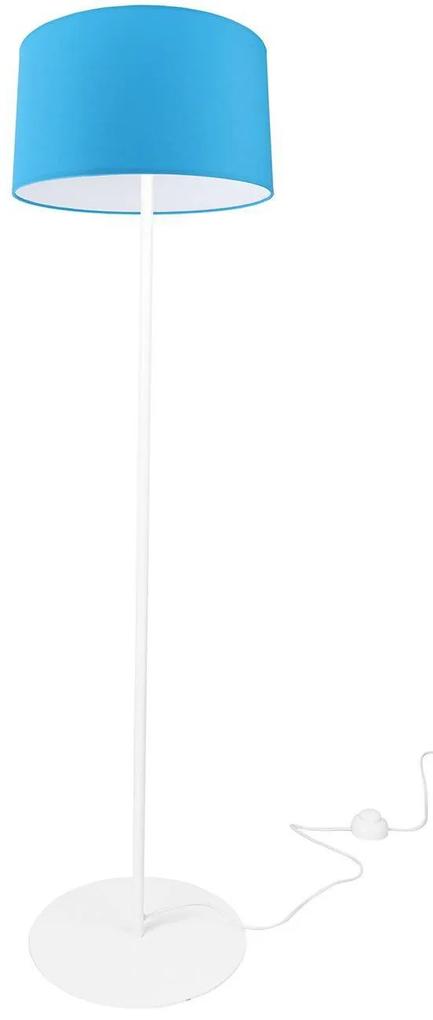 Stojací lampa Indigo, 1x textilní stínítko (výběr z 10 barev), (výběr ze 3 barev konstrukce), o