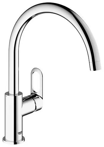 GROHE 31368000 - Dřezová baterie BAULOOP 332 mm lesklý chrom