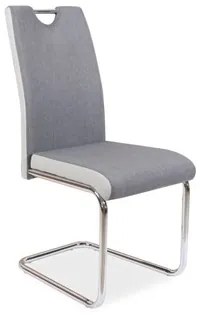 Jídelní židle H-952 šedý textil