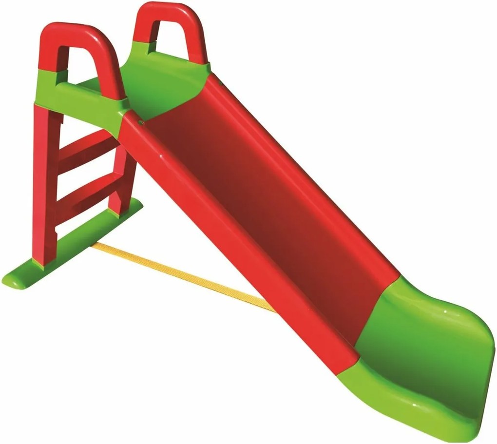 Dětská skluzavka Doloni červeno-zelená 1,4 m