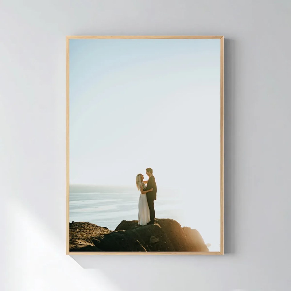 Personalizovaný magický fotoobraz v rámu - 50x70 - fotografie