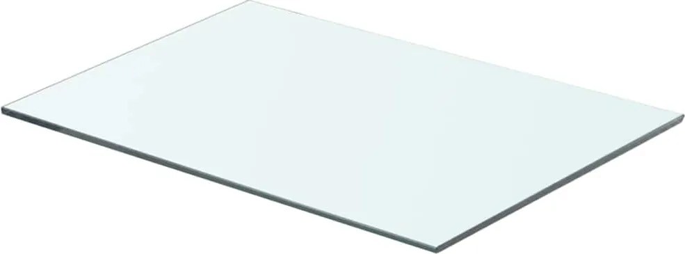 Policové desky 2 ks sklo čiré 50 x 30 cm 3051561