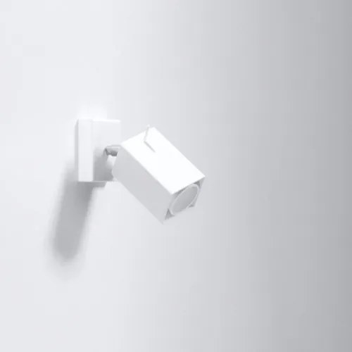 Nástěnné bodové svítidlo SOLLUX Merida GU10 1x40W bez zdroje SL.0095 bílá