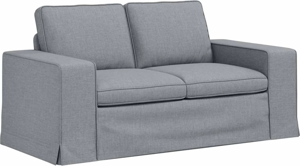 Set pohovek 2 ks Světle šedá textil 3407500