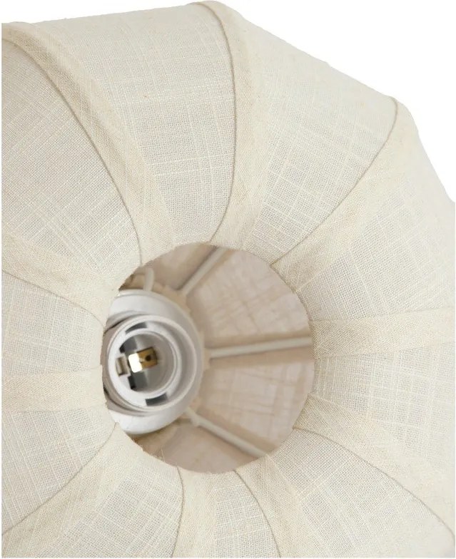 Krémové stropní svítidlo s textilním stínidlem ø 30 cm Zosia – Light & Living