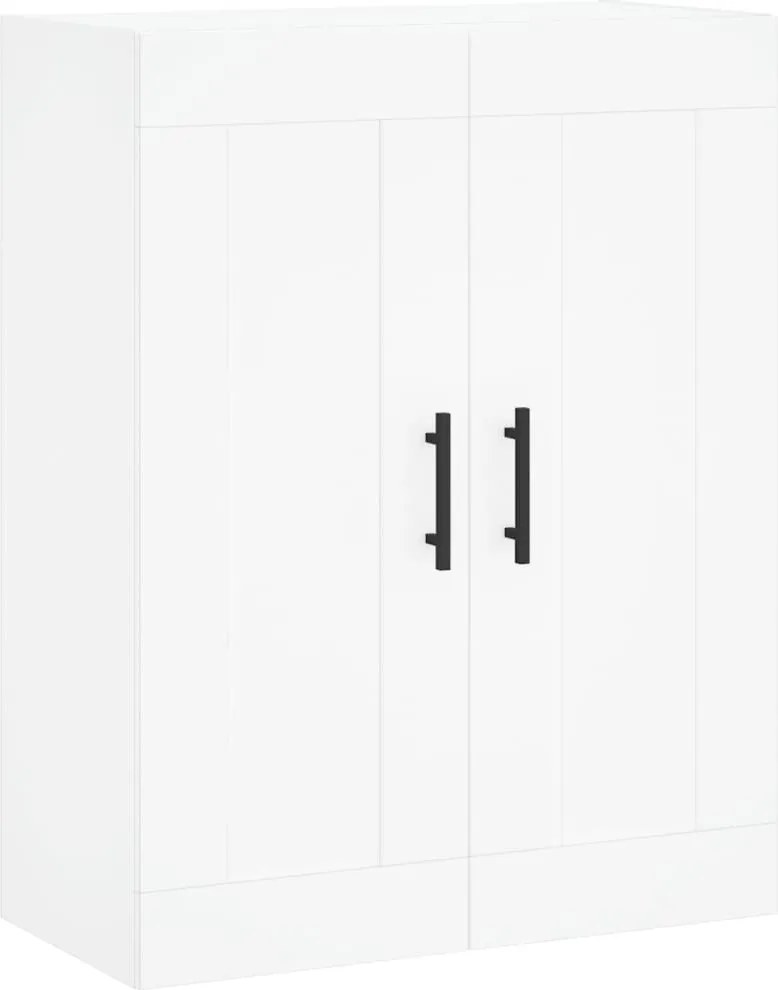Skříň highboard bílá 69,5 x 34 x 180 cm kompozitní dřevo 3199769