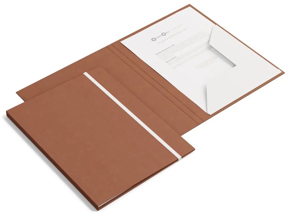 Kartonový organizér na dokumenty Paulina Restore Paper Laminate A4 – Bigso