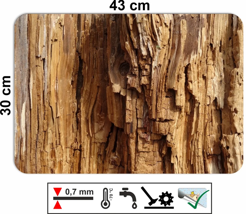 PokojovaDekorace.cz, Prostírání - 068, Imitace dřeva, 43x30cm