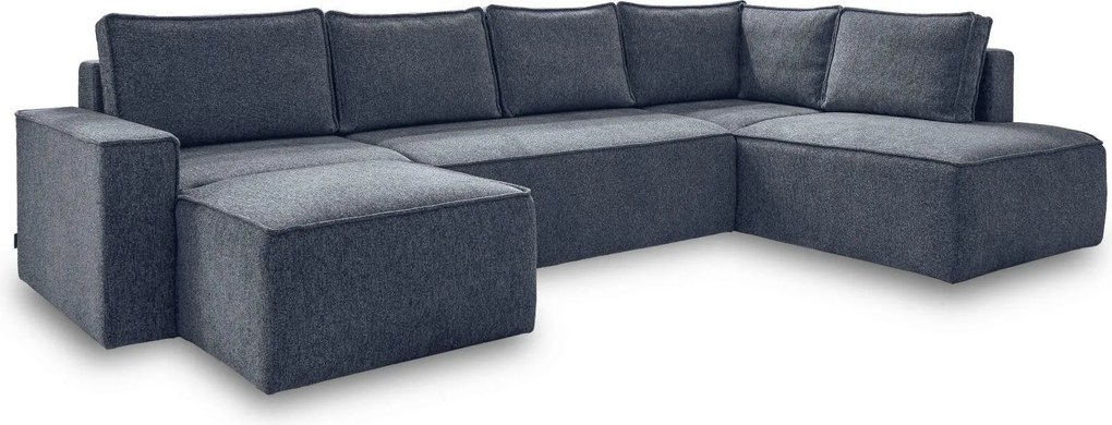 XXXLutz SEDACÍ SOUPRAVA, textil, tmavě modrá MID.YOU - Sedací soupravy - 001454003628