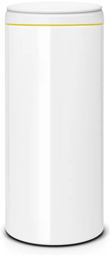 Brabantia Odpadkový koš 30 l FlipBin - bílá -světle šedé víko