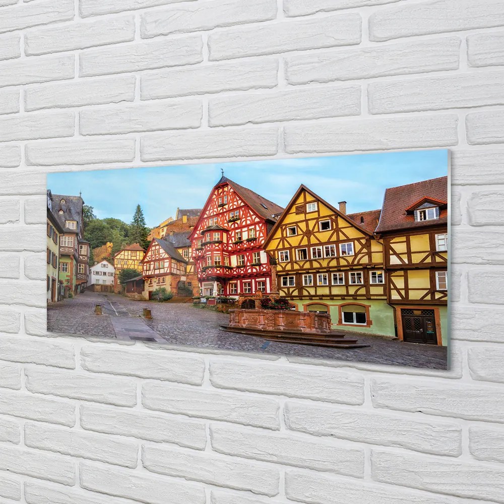 akrylový obraz Germany Staré Město Bavorsko 120x60 cm