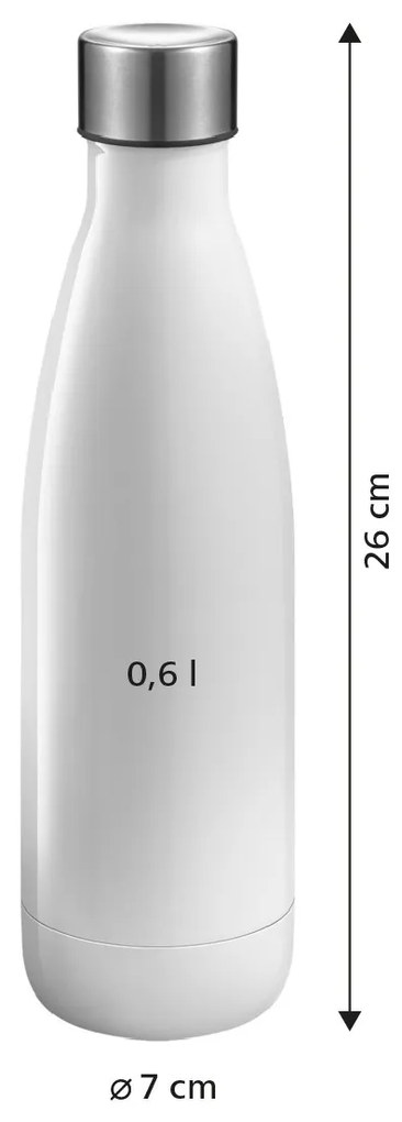 TESCOMA Láhev CONSTANT PASTEL 0,6 l, nerez, modrá