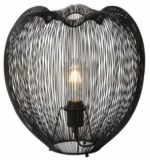 LUCIDE WIRIO Table Lamp E27 H236 D35cm Black, stolní lampa