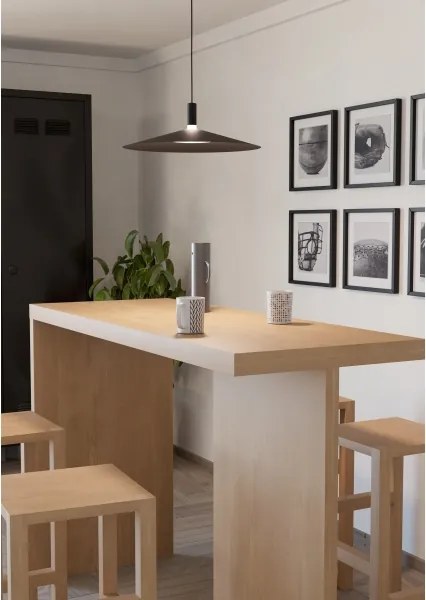 Eglo 902183 - LED RGBW Stm. lustr na lanku CONOMAVILLA-Z LED/15,5W/230V černá