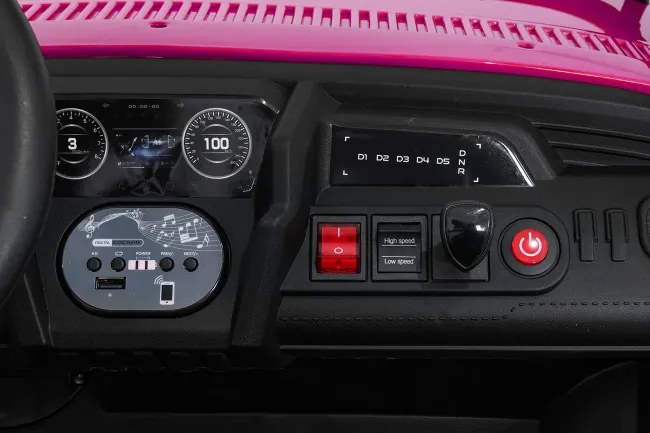 Elektrické autíčko Buggy UTV SPEED růžové