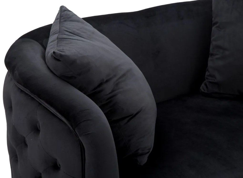 Designová pohovka Pahkakino 127 cm černá
