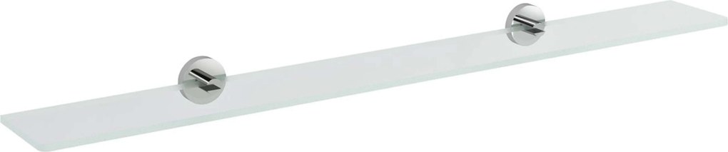 Sapho X-Round - Polička, délka 100 cm, čiré sklo/chrom XR009-19