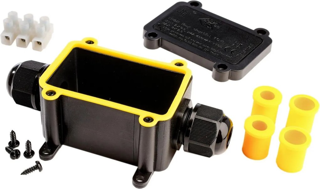 IMPR 930712 Deko-Light Outdoor 2-násobný-rozbočovač hranatý kabel 5-12mm, 0.5-2,5mm², 450V AC/24A, T - DEKOLIGHT