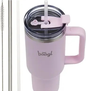 BAAGL B-Cup růžová / Termoláhev / 1,18 l