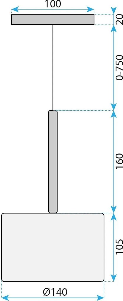 Toolight Rea, Stropní svítidlo APP1701-1CP GREY A, OSW-04309