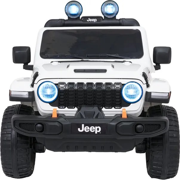 Elektrické autíčko Jeep Wrangler Rubicon LIFT bílé