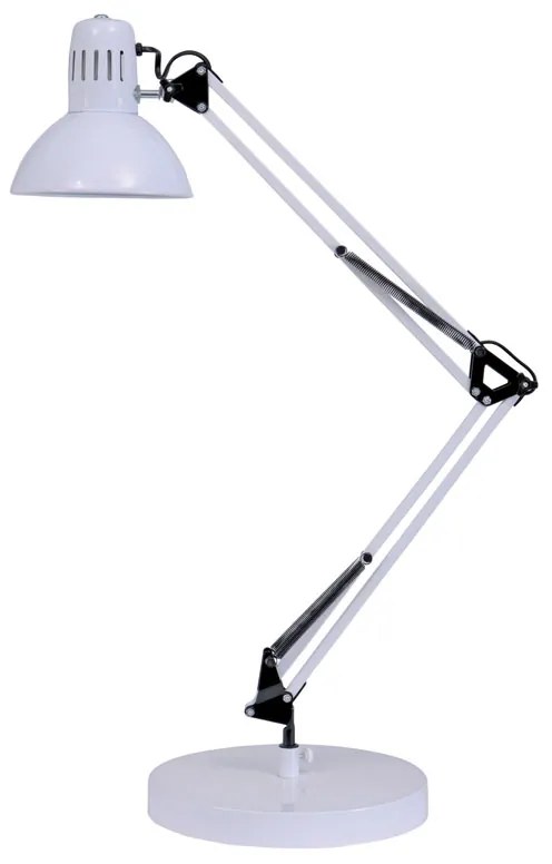 Stolní lampa, bílá
