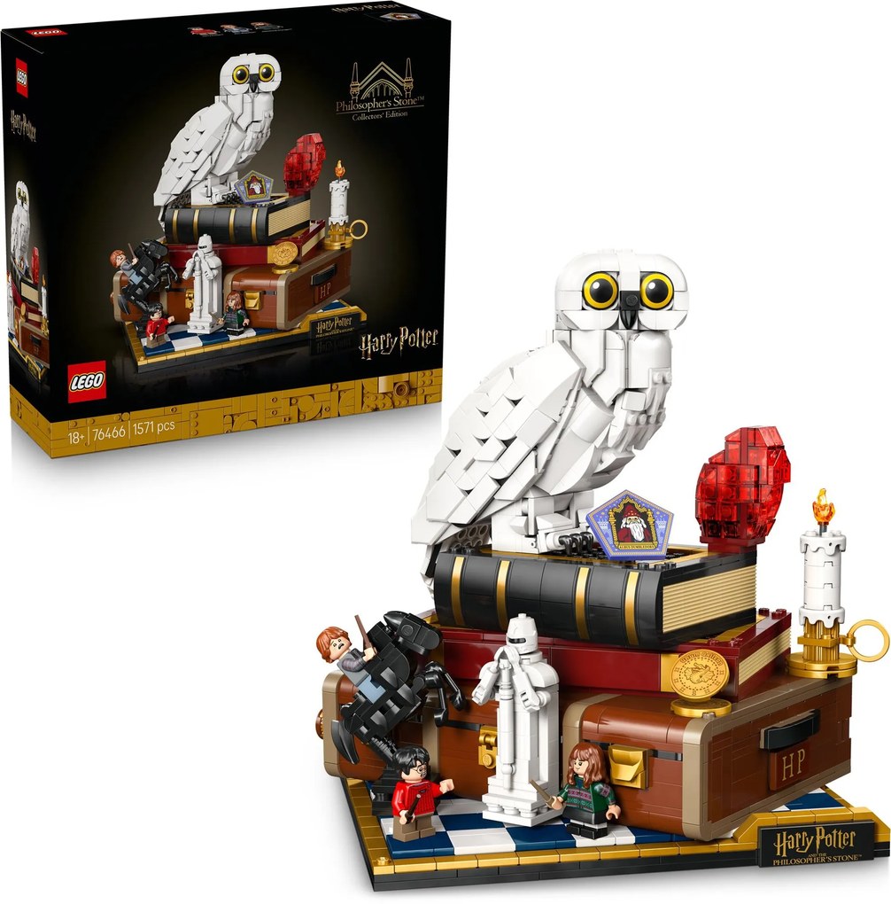 Lego® harry potter™ 76466 kámen mudrců – sběratelská edice 5702018063422