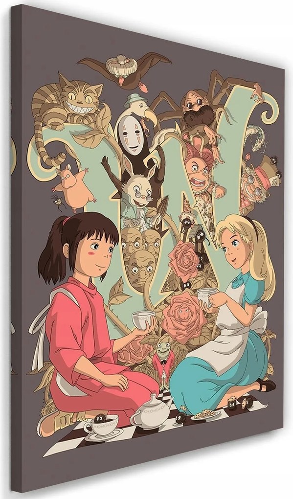 Obraz na plátně Anime Spirited Away Saqman 40x60