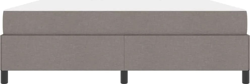 Postel s boxspringem Taupe 180 x 200 cm textil 3398882