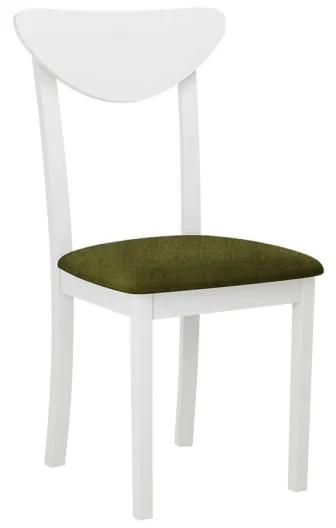Čalouněná židle Malzik III, Barva dřeva: bílá, Potah: Paros 2