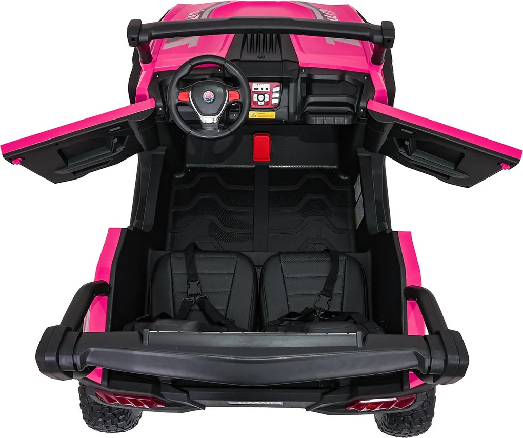 Ramiz Elektrická bugina Gravity pro děti růžová + pohon 4x4 + dálkové ovládání