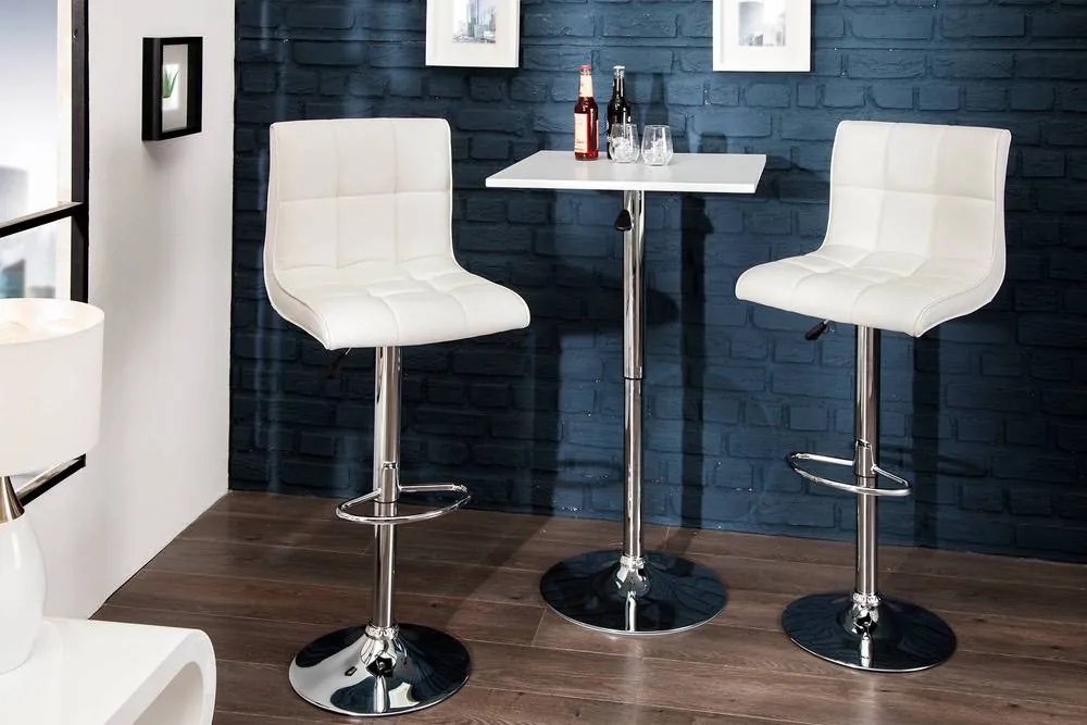 Designová barová židle Modern White