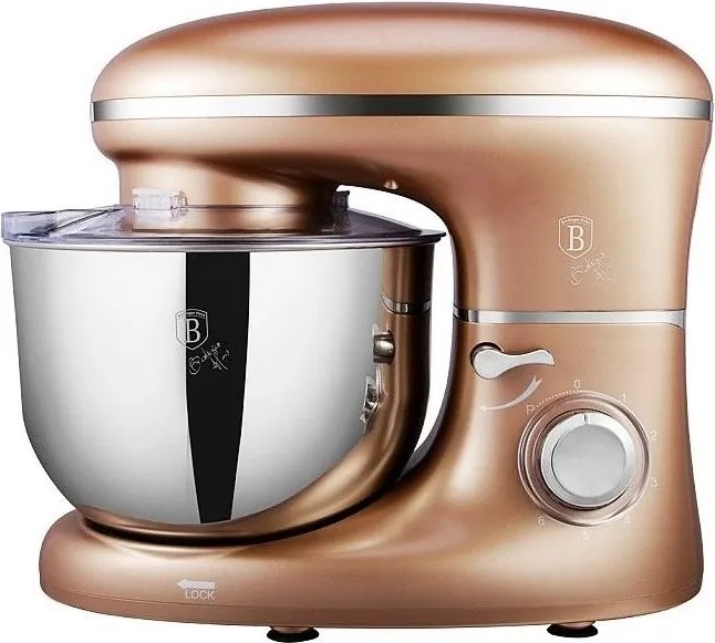 Berlingerhaus kuchyňský robot 1300 w rosegold metallic line