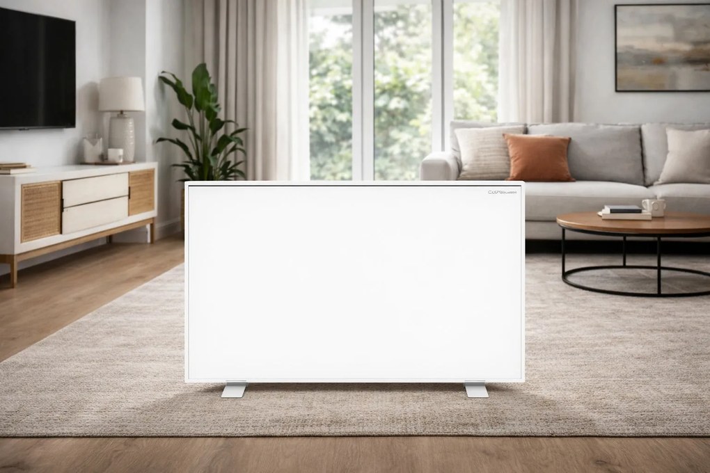 Volně stojící infrapanel BASIC STAND 1100W | Výhřevnost 20m2 | 120x90 cm | WiFi termostat