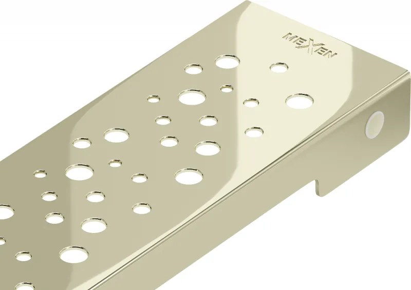 Mexen Flat M12 kryt pro liniový odtok 70 cm, zlatý - 1521070