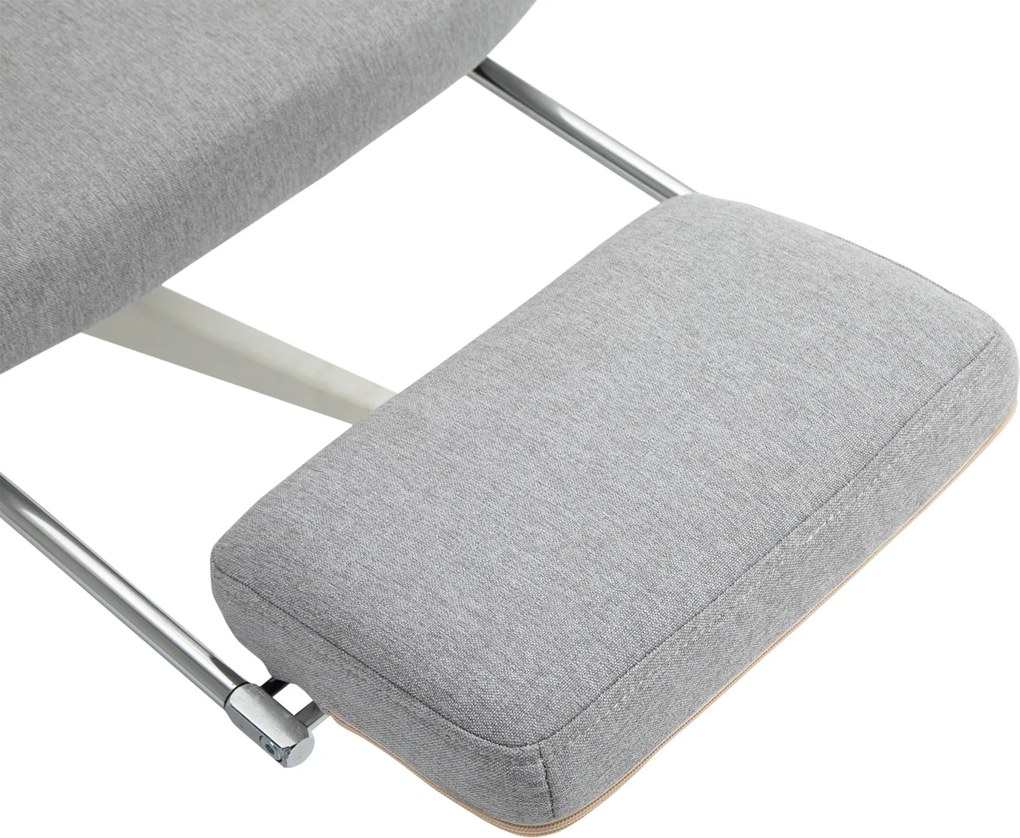 Kancelářská židle Vinsetto, herní židle, židle s kolečky, ergonomická, polyester, pěna, vícevrstvá horní deska, 62 x 68 x 117-127 cm