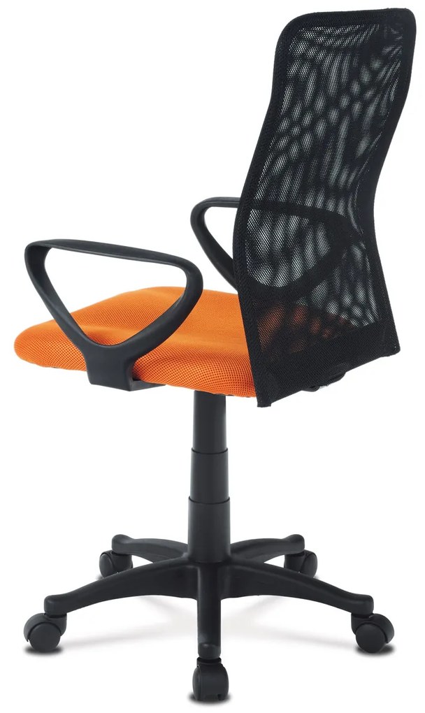 Dětská otočná židle KA-B047 ORA oranžová