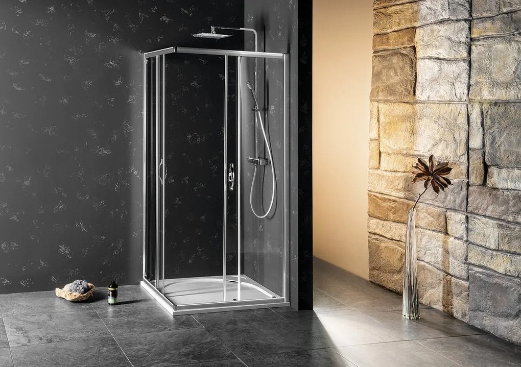 Gelco Gelco, SIGMA SIMPLY obdélníková sprchová zástěna 1100x800 mm, L/P varianta, rohový vstup, GS2111-04