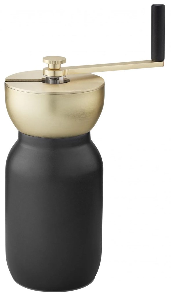 Stelton Ruční mlýnek na kávu Collar, černá barva, kov